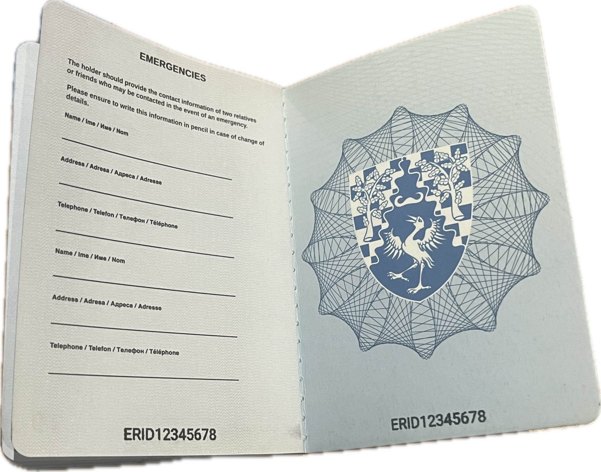 e-Resident document booklets released - Free Republic of Verdis